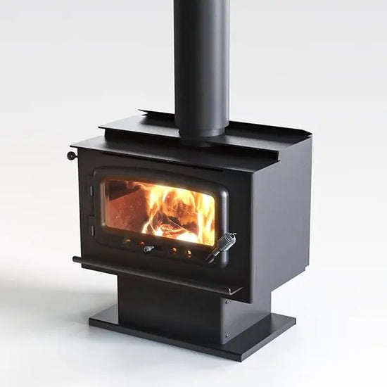 Nectre Mk2 Pedestal Wood Heater - Horizon Leisure